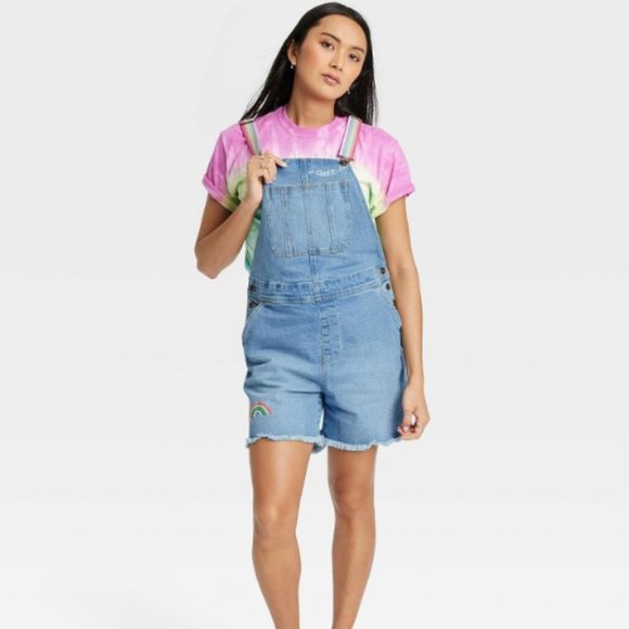 Target | Jeans | New Pride Overalls Target Rainbow Queen | Poshmark
